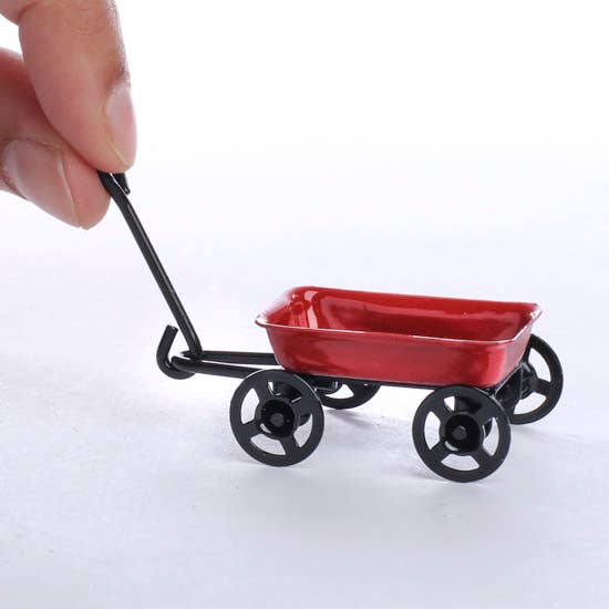 Micro Mini Red Wagon